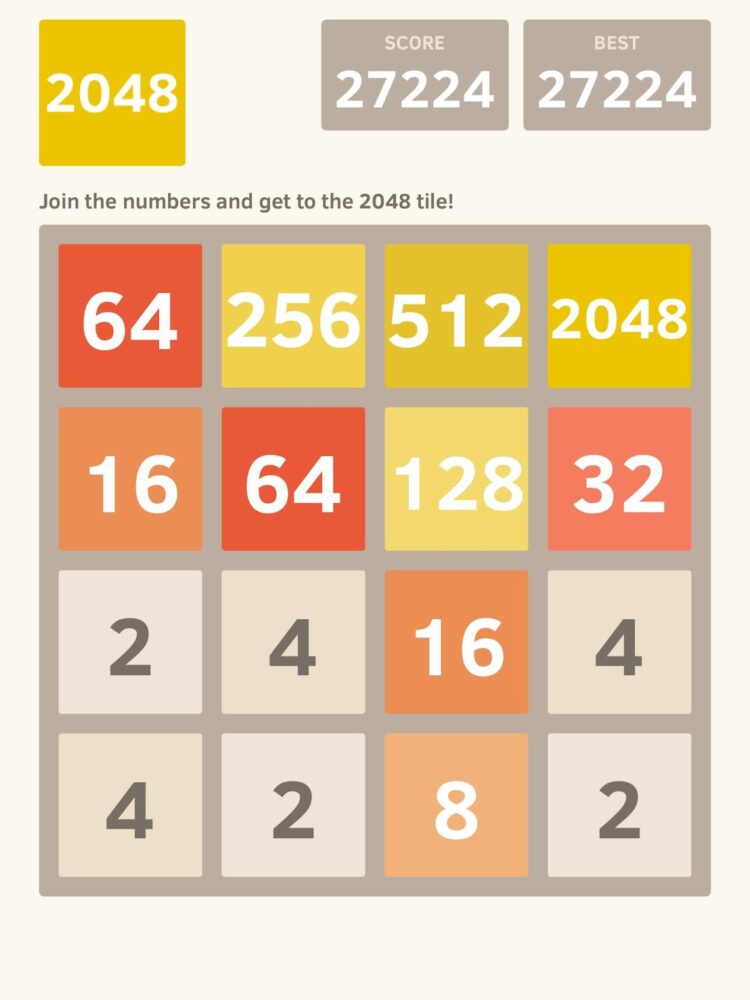 2048 Reasons to love 2048