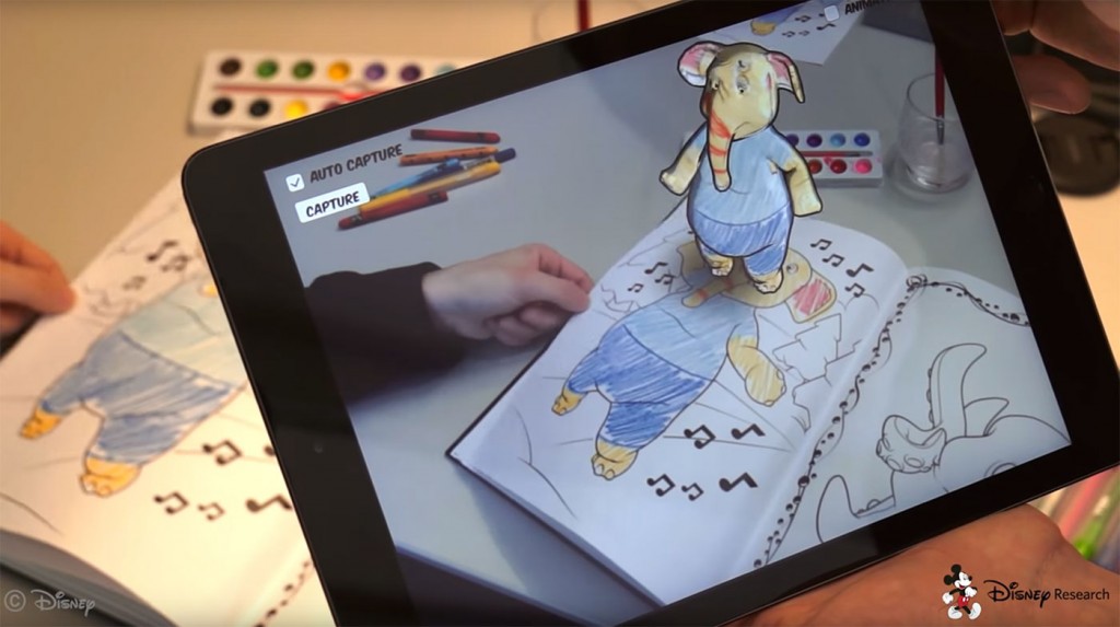 Disney Coloring App Allows Realtime 3D Character Interaction - Taylor ...