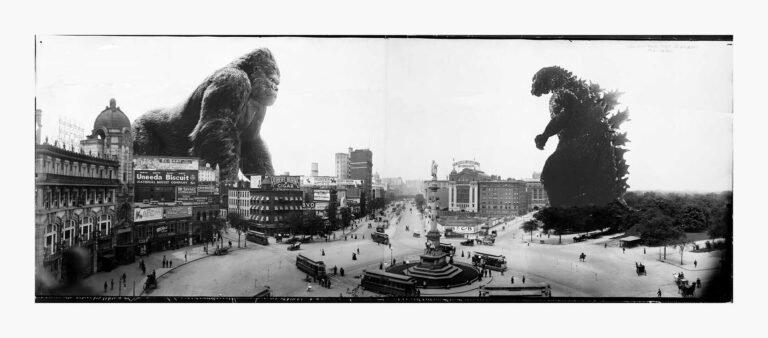 New Spring Cleaning Godzilla Art Prints - Taylor Holmes inc.