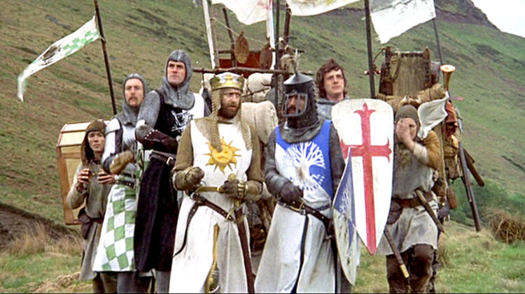 Top 100 Movies Monty Python's Holy Grail - Taylor Holmes inc.
